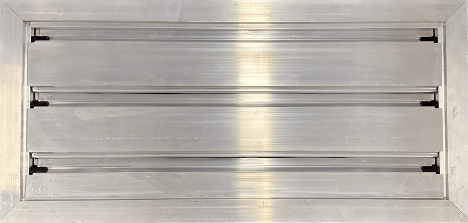 Backdraft Damper Suit 600x300mm Opening Mill Finish (CVBD6030MF ...